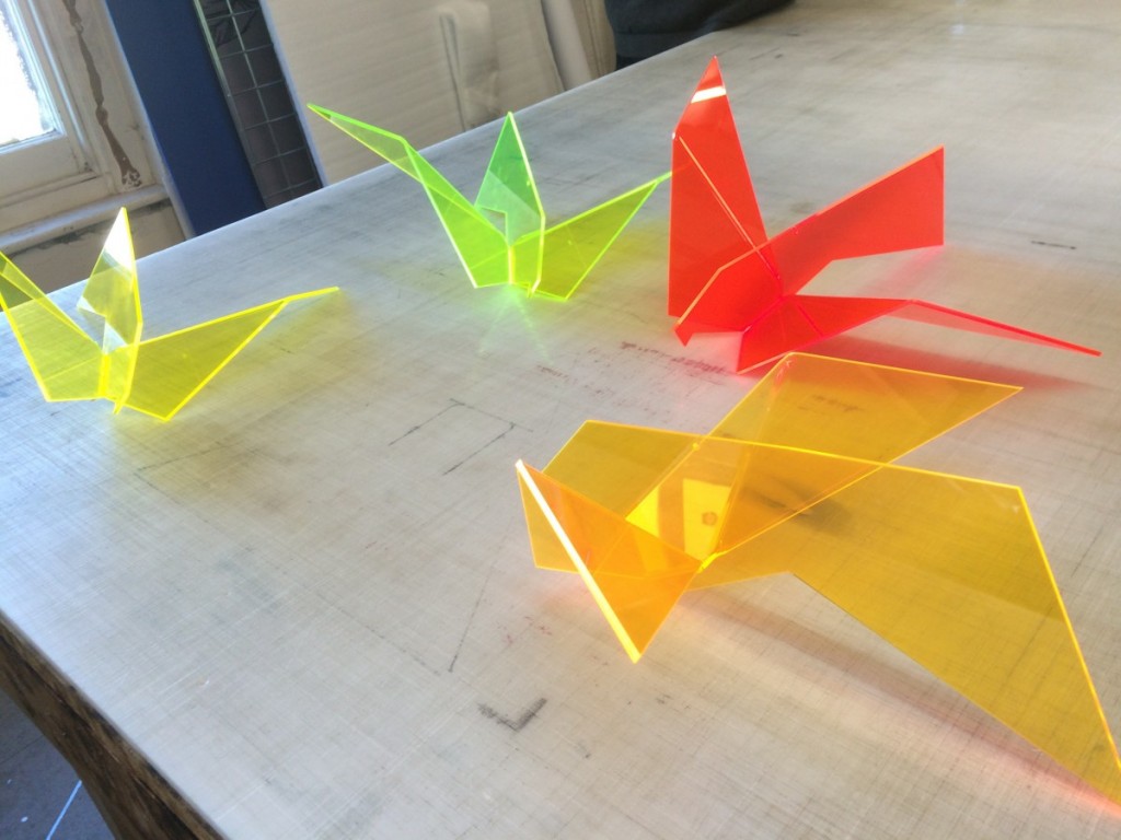 Acrylic Origami Birds – The Wonderworks